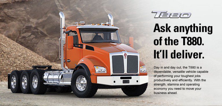 TRANSPORTES DO MUNDO TODO DE TODOS OS MODELOS: KENWORTH T880